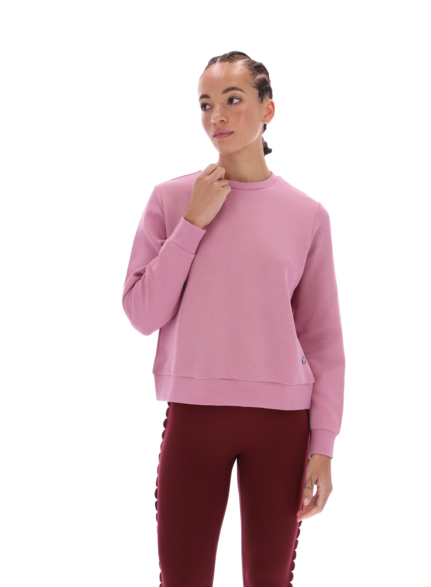 EMILY Cut-Out Detail Scuba Active Sweatshirt