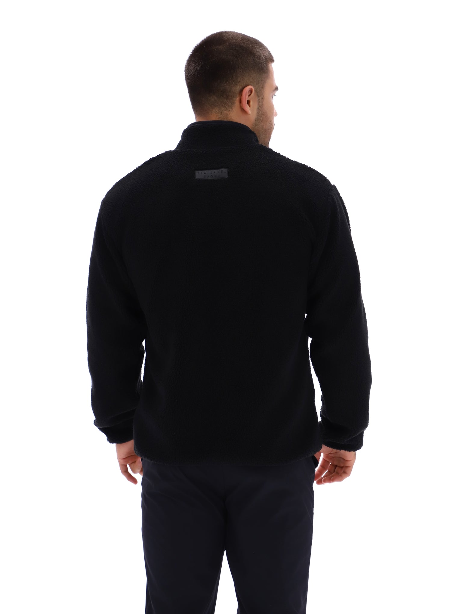 JAY Borg Fleece Zip-Up Track Jacket