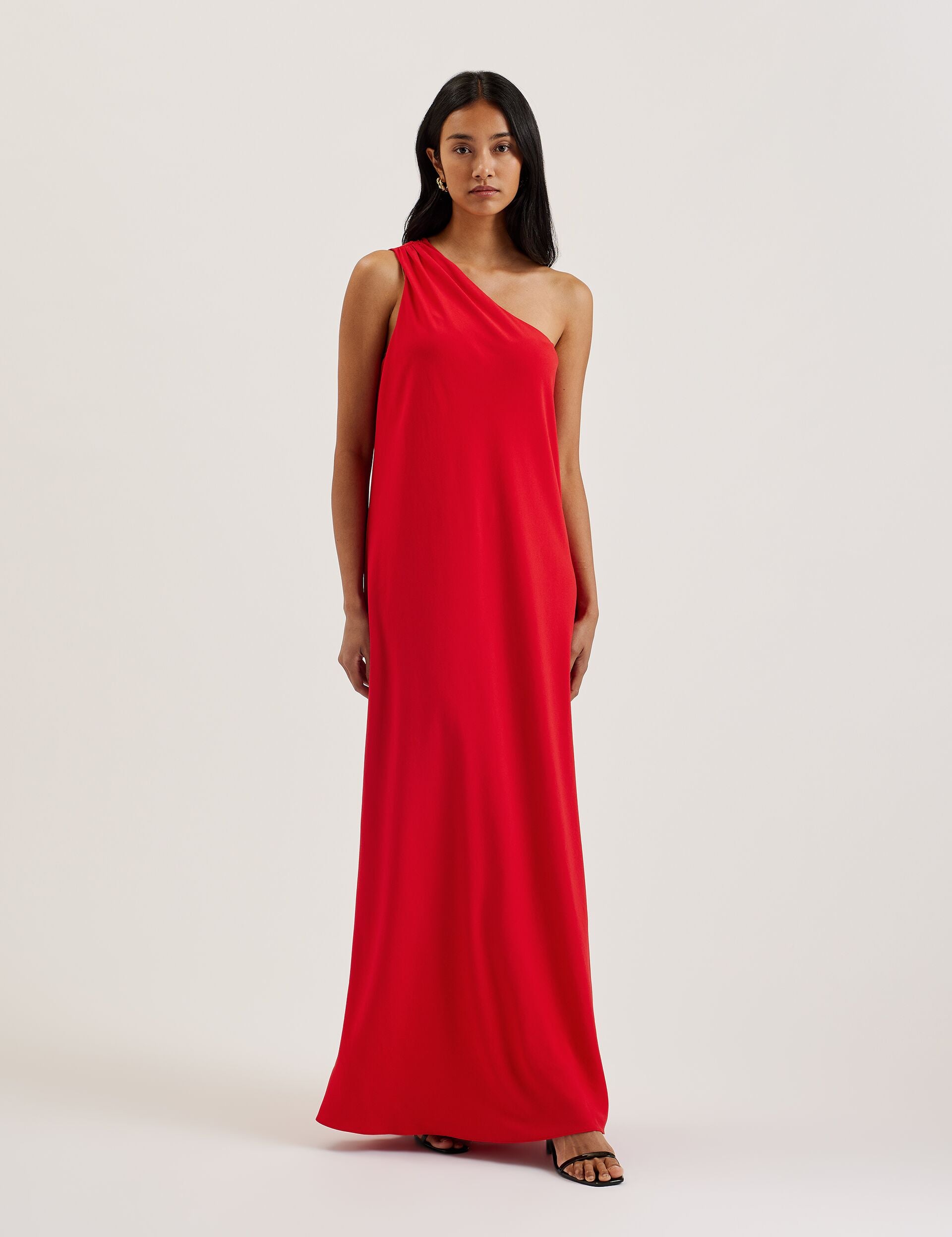 AISLI - One Shoulder Woven Maxi Dress