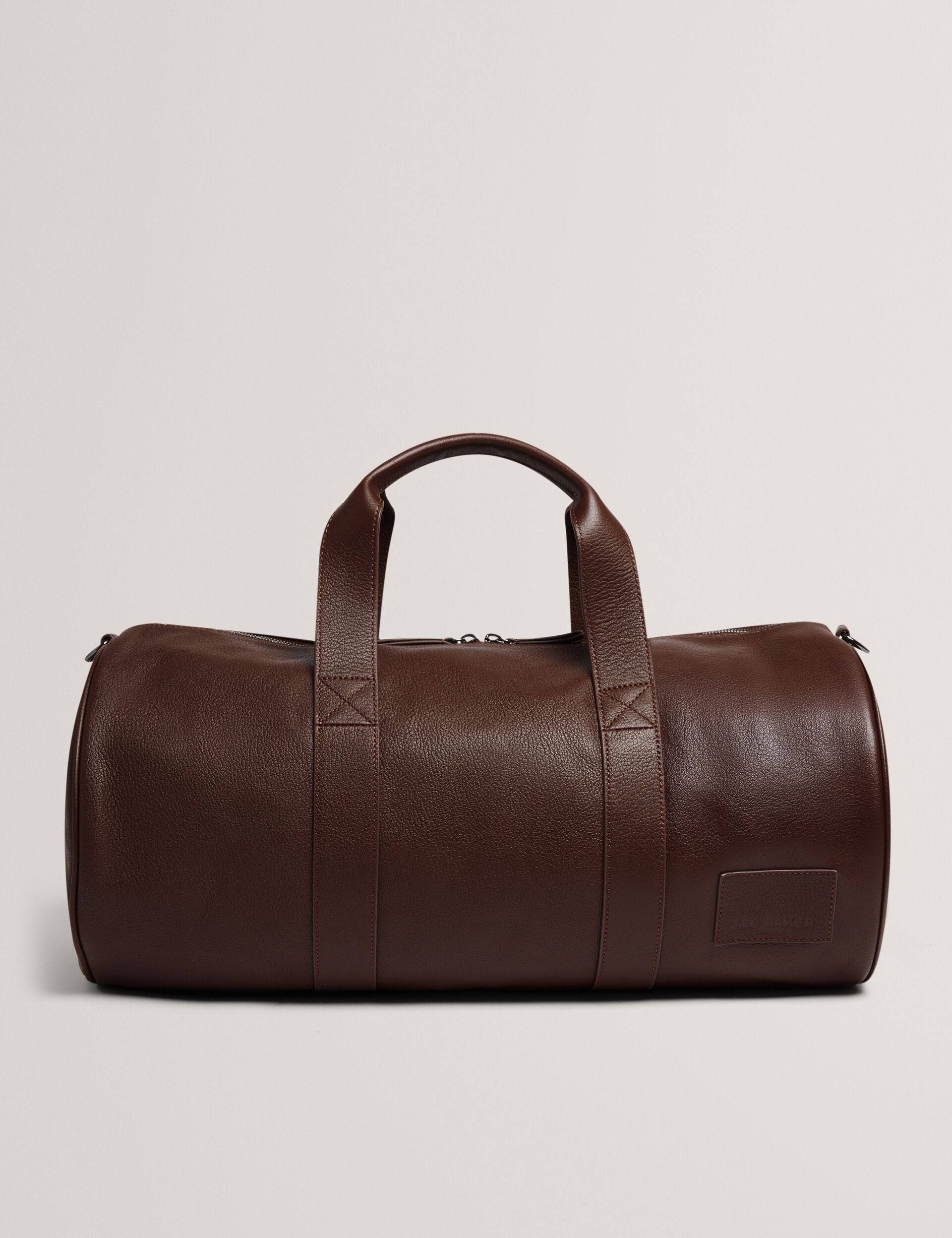 GRANTLY Leather Overnight Duffle Bag